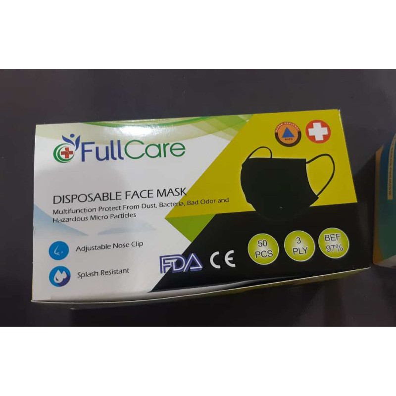 Jual Masker3ply,Dewasa,Fullcare,1box,,50pcs | Shopee Indonesia