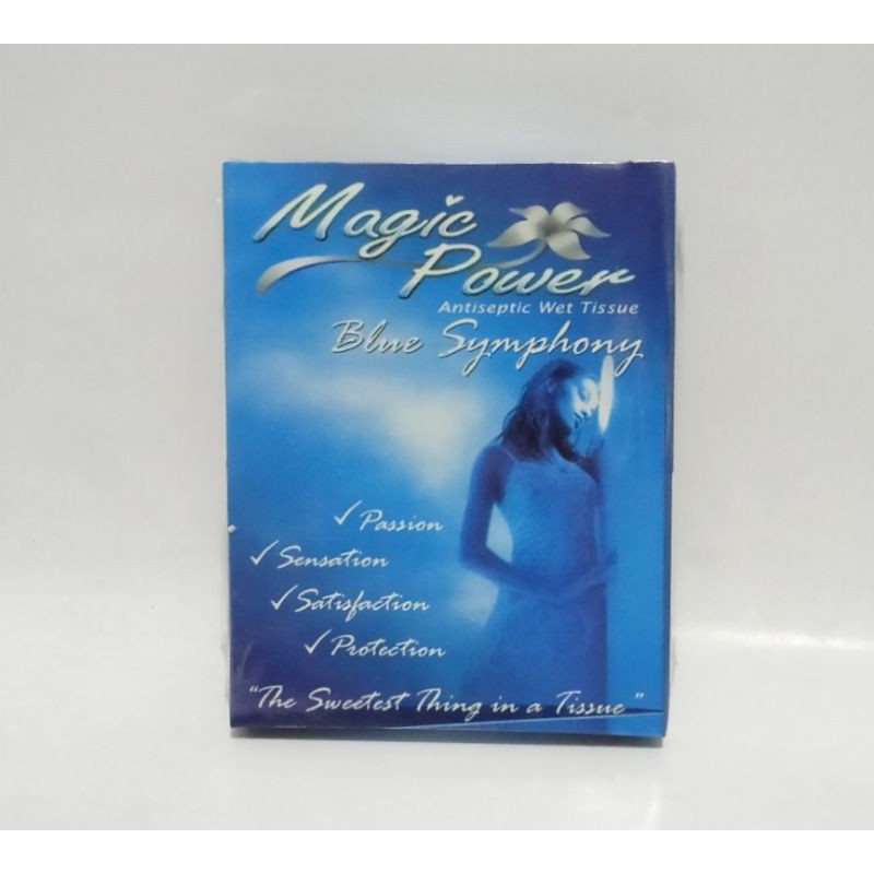 Jual Magic Power Blue Symphony/Tissu Tahan Lama Extra strong | Shopee ...
