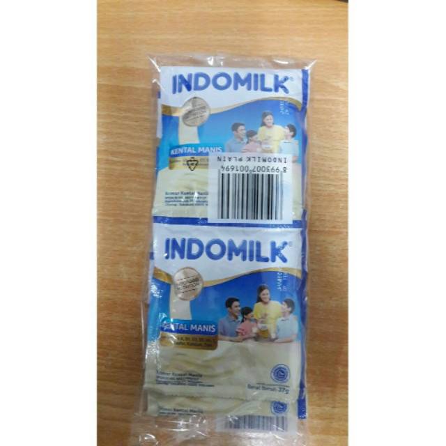 Jual Susu Kental Manis Indomilk Sachet isi 6 | Shopee Indonesia