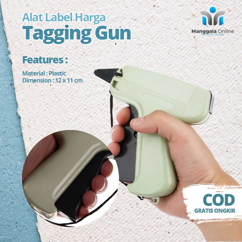 Jual Alat Label Harga Tagging Gun Pakaian Garment Labeller Price Tag ...