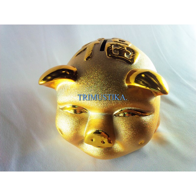 Jual Patung Babi Fuk Celengan Ukuran Sedang keramik | Shopee Indonesia