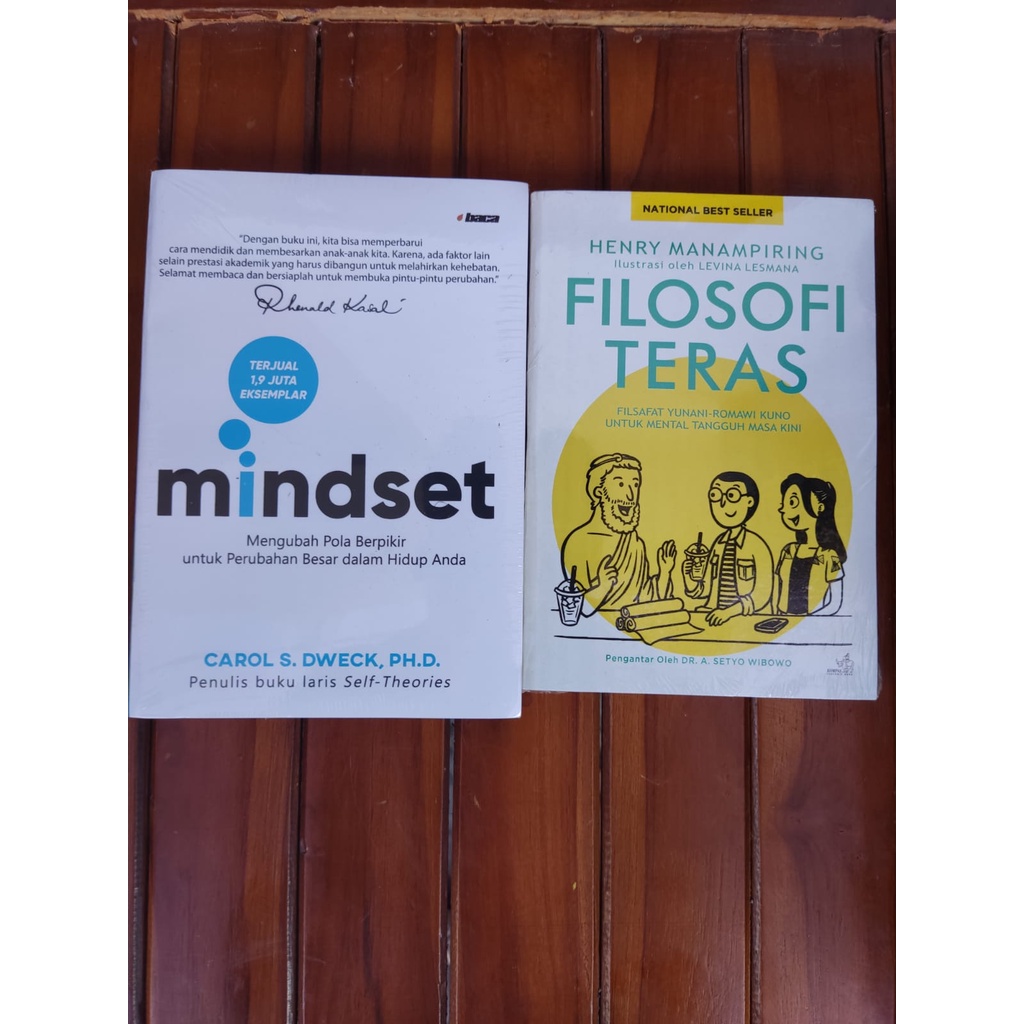 Jual Paket 2 Buku - FILOSOFI TERAS & MINDSET / NOVELPELAJAR | Shopee Indonesia