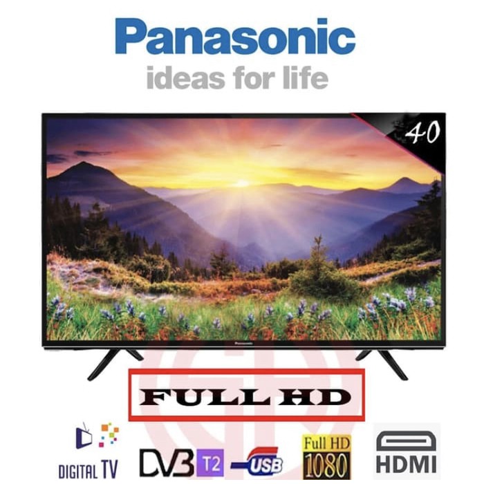 Jual TV LED PANASONIC 40 Inch 40G307 Digital TV Full HD Garansi Resmi | Shopee Indonesia