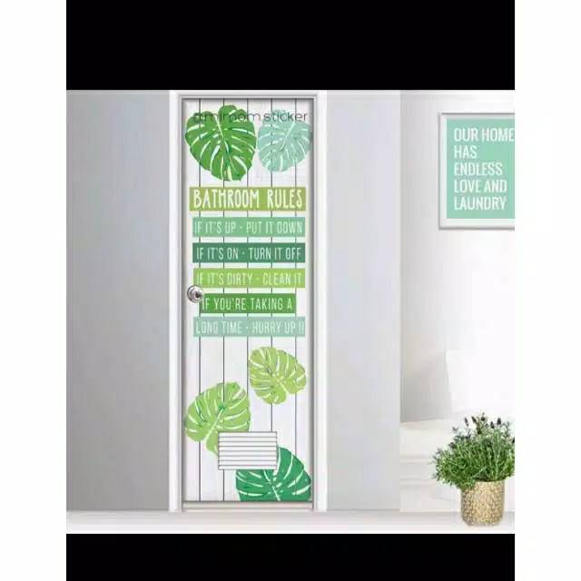 Jual Sticker pintu toilet | Shopee Indonesia