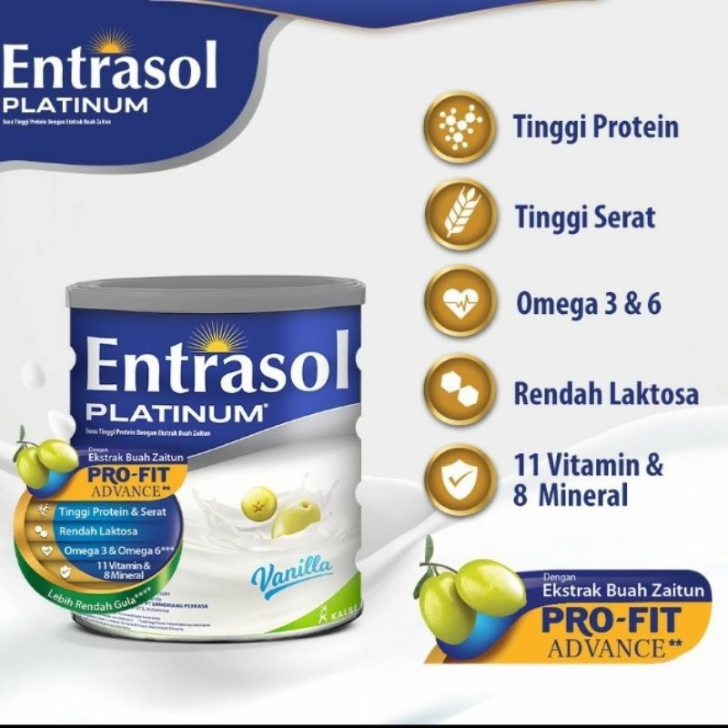 Jual ENTRASOL Platinum 800g | Shopee Indonesia