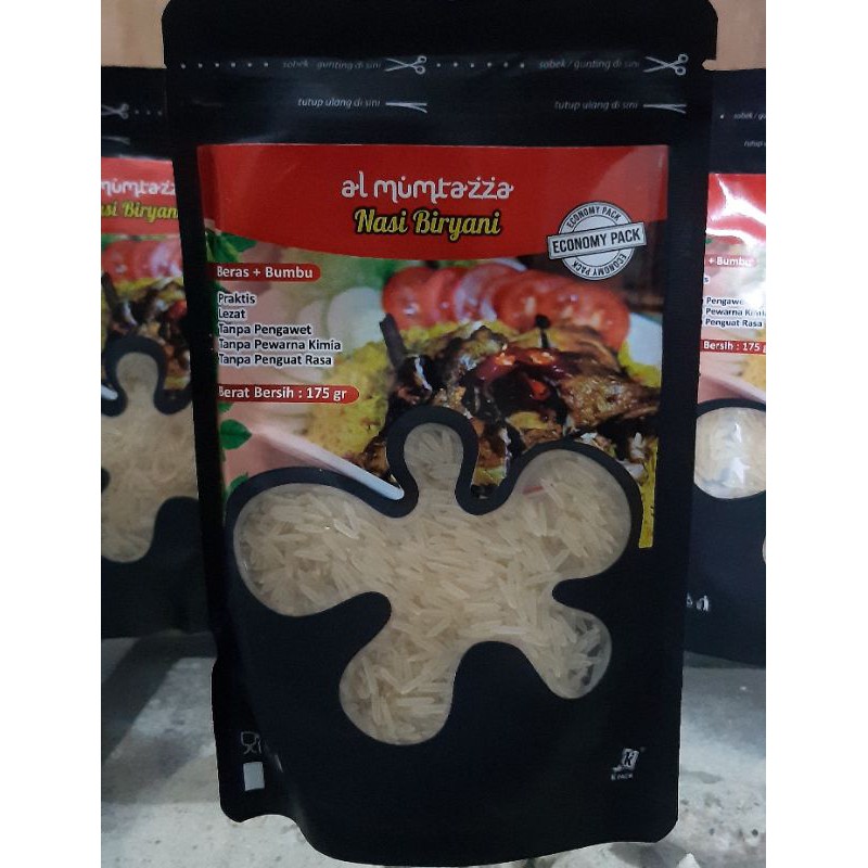 Jual Nasi Biryani,Beras Basmati+Bumbu Instan, economies pack | Shopee ...