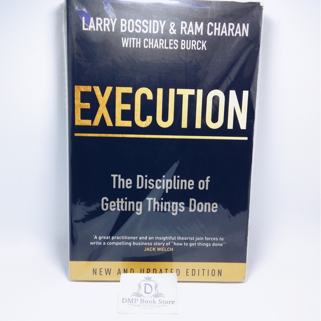 Jual Execution - The Disipline Of Getting Things Done - Larry Bossidy ...