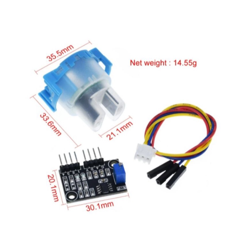 Jual Turbidity Sensor Module Deteksi Kualitas Kejernihan Kekeruhan Air ...