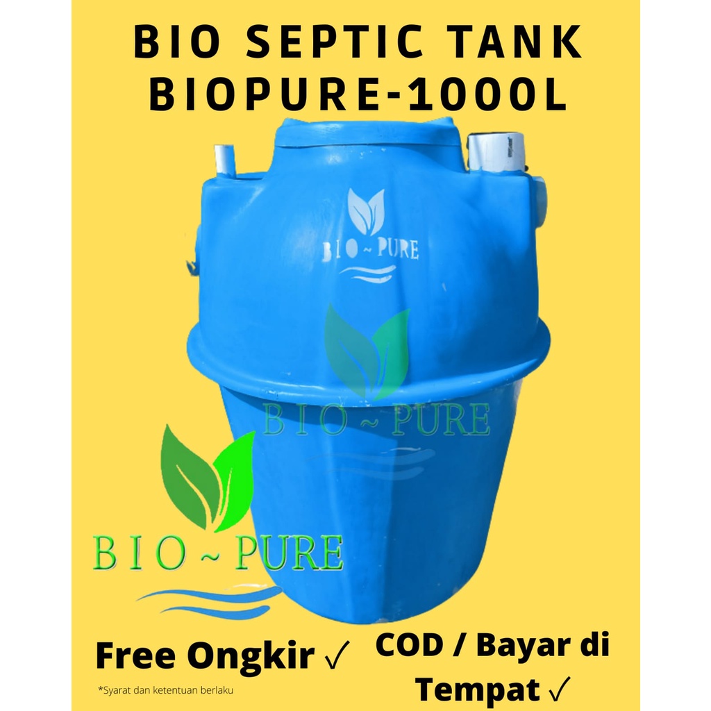 Jual Septic tank bio biotank biofil biotech biotaff sepiteng 1000 Liter ...