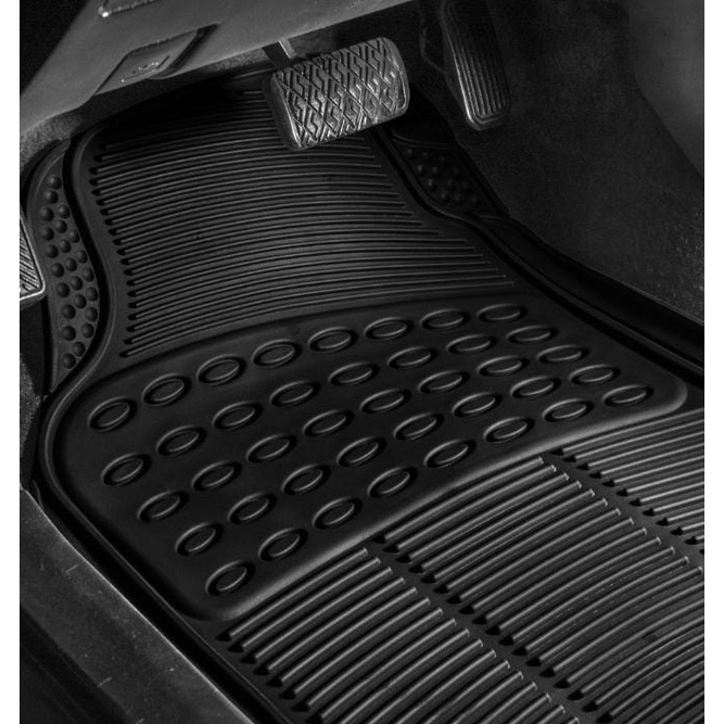 Jual Karpet Lantai Mobil Universal Hitam Tebal 2 baris (semua mobil ...