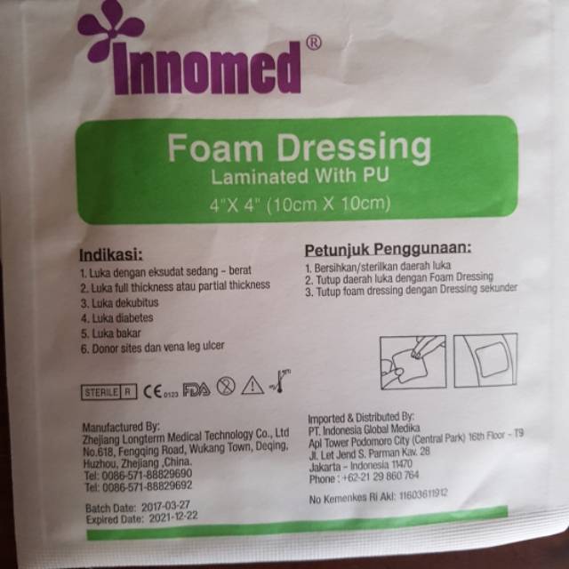 Jual Innomed foam dressing 10x10 | Shopee Indonesia