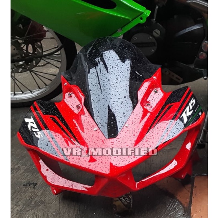 Jual HEADLAMP Batok Kedok R15 V2 model R25 | Shopee Indonesia