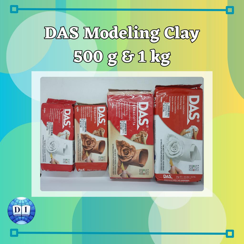 Jual [ WHITE / TERRACOTTA DAS MODELING CLAY ] DAS | TANAH LIAT ...