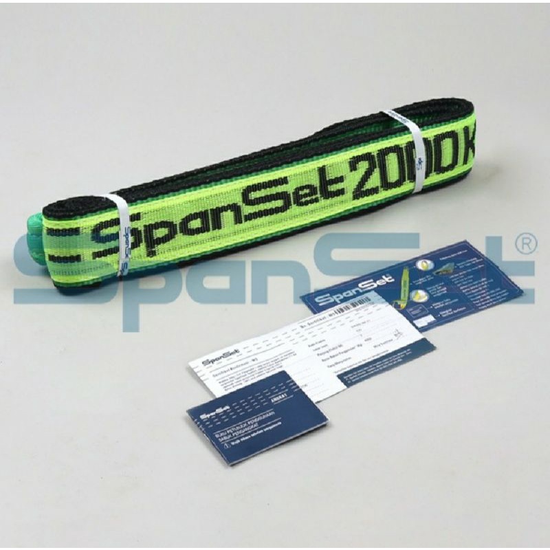 Jual Webbing sling spanset 2000kg x 3 meter original | Shopee Indonesia