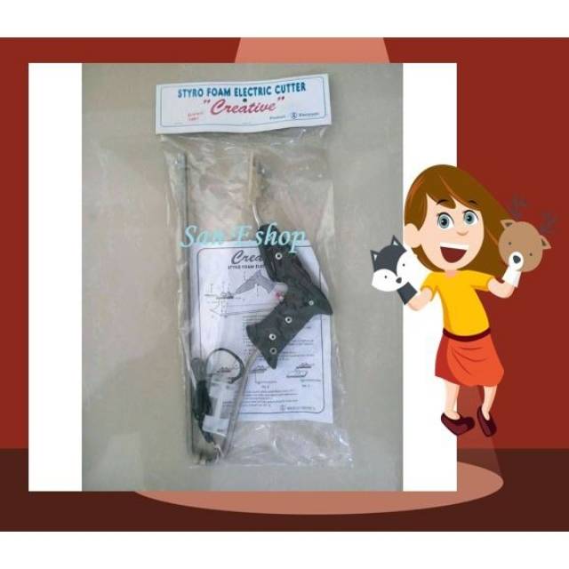Jual [P] # OFFICE Alat Potong Gabus / Pemotong Gabus ( Styrofoam Cutter ...