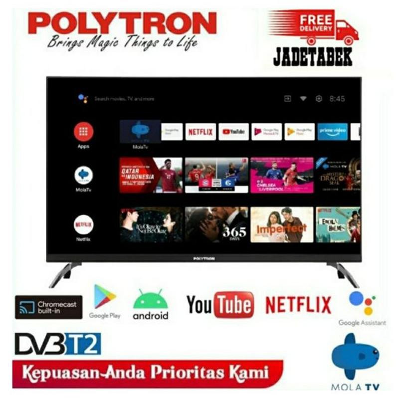 Jual POLYTRON PLD 32AG9953 LED SMART TV 32 INCH ANDROID MOLA TV PLD32AG9953 GARANSI 5 TAHUN ...