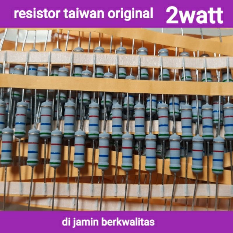 Jual Resistor 2watt Original per 10pcs | Shopee Indonesia