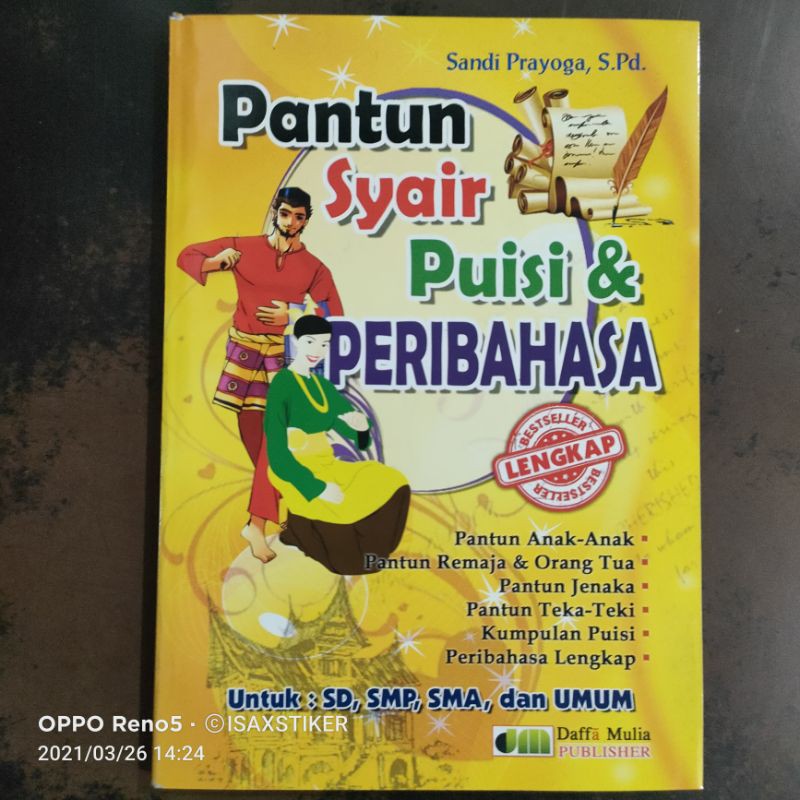 Jual buku puisi syair peribahasa | Shopee Indonesia