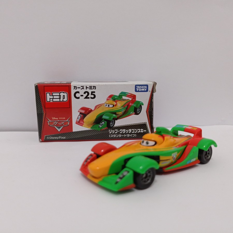 Jual tomica cars c-25 Rip clutchgoneski disney pixar diecast mobil ...