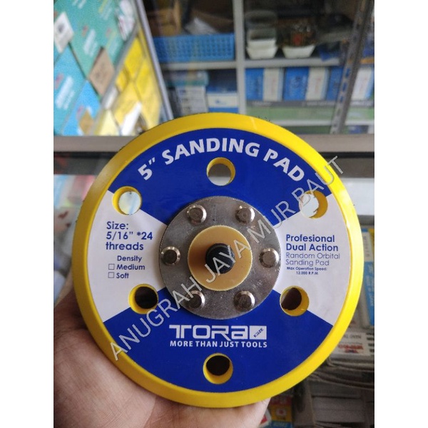 Jual Tatakan Amplas Velcro Lubang 5" / Sanding pad 5 Inch / Random ...