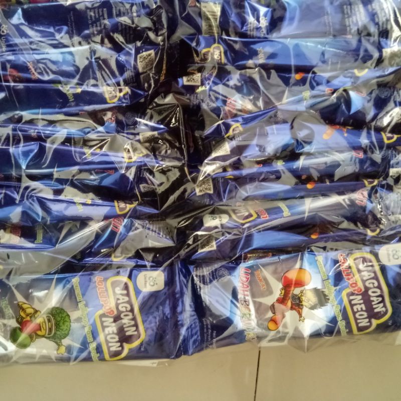 Jual Permen tusuk JAGOAN NEON renceng | Shopee Indonesia