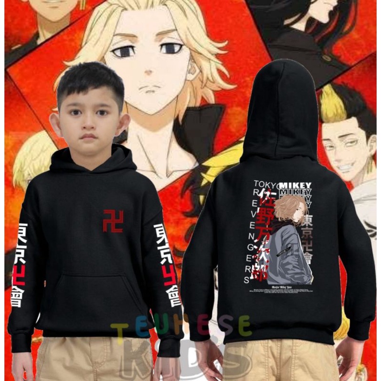 Jual TOKYO MANJI REVENGERS TOMAN JACKET HOODIE ANIME WALHALLA TEAM ...