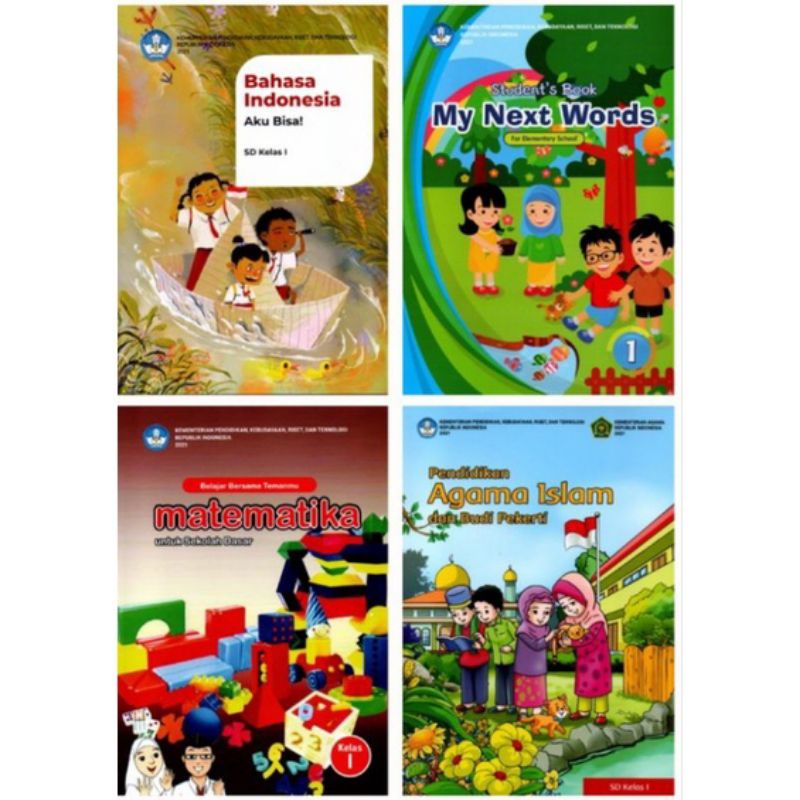 Jual Buku Paket kelas 1 SD kurikulum merdeka | Shopee Indonesia