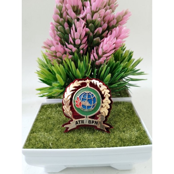 Jual Pin ATR BPN Pejabat Pengawas Cat Hijau | Shopee Indonesia