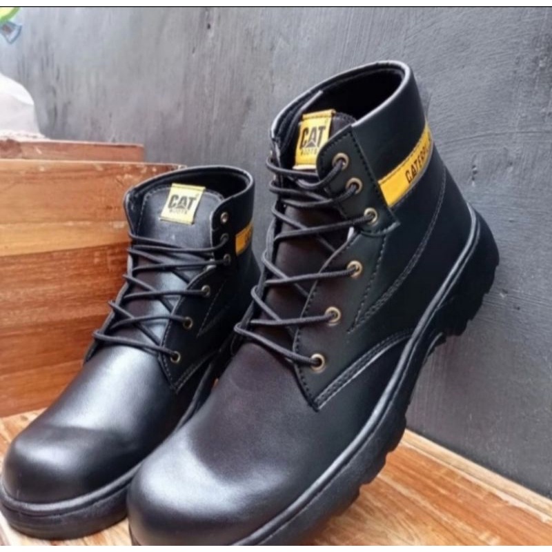 Jual sepatu safety boots Caterpillar/sepatu proyek/sepatu kerja ...