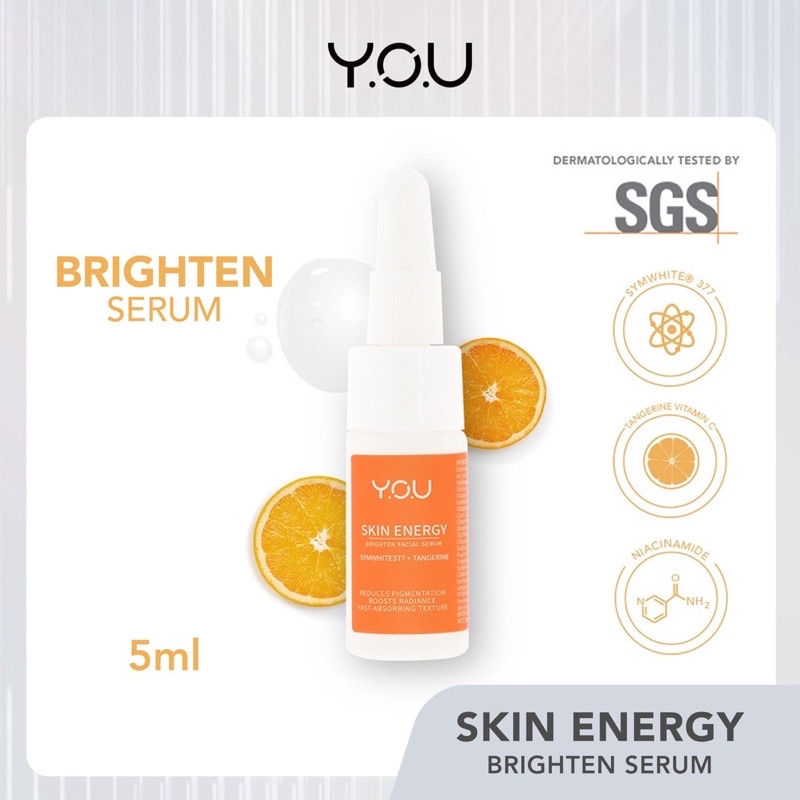 Jual You Skin Energy Brighten Mini Size 5ml ( SymWhite 377 + Tangerine ...