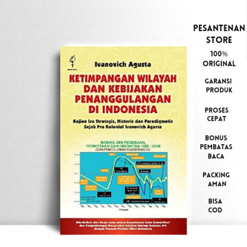 Jual BUKU ORIGINAL BUKU KETIMPANGAN WILAYAH DAN KEBIJAKAN PENANGGULANGAN DI INDONESIA OBOR YOI ...