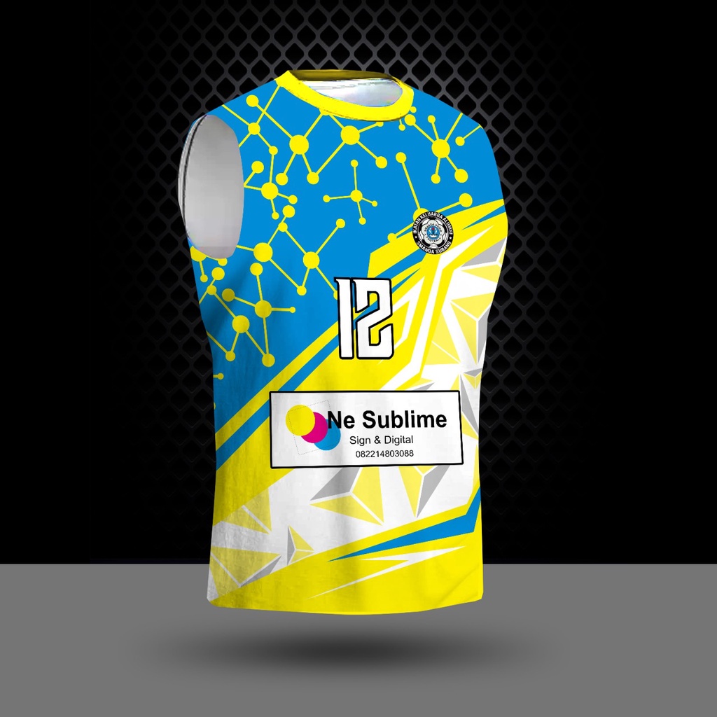 Jual Rompi olahraga sepak bola, futsal dan latihan custom full printing ...