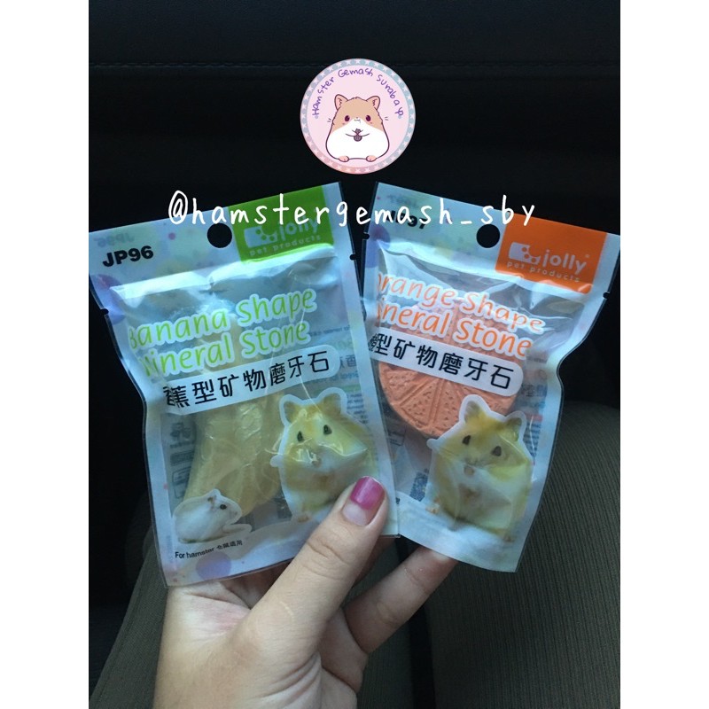 Jual GNAWING STONE JOLLY HAMSTER/GIGITAN HAMSTER/MINERAL STONE HAMSTER ...