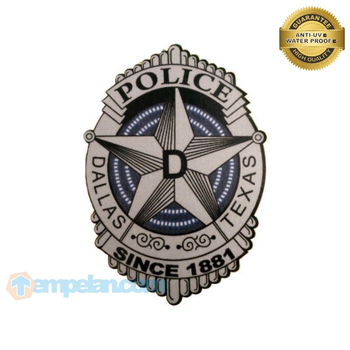 Jual STIKER DALLAS TEXAS POLICE | Shopee Indonesia