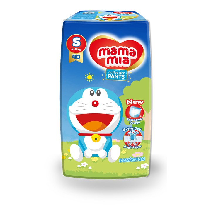 Jual Mamamia Diapers Pants S 40 pcs | Shopee Indonesia