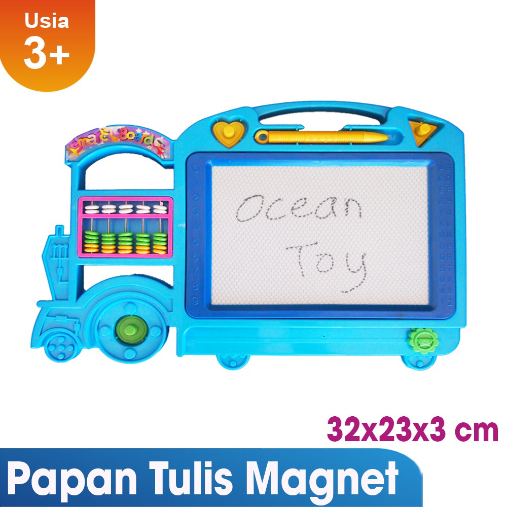 Jual Papan Tulis Magnetic Magic Board Mainan Belajar Tulis | Shopee ...