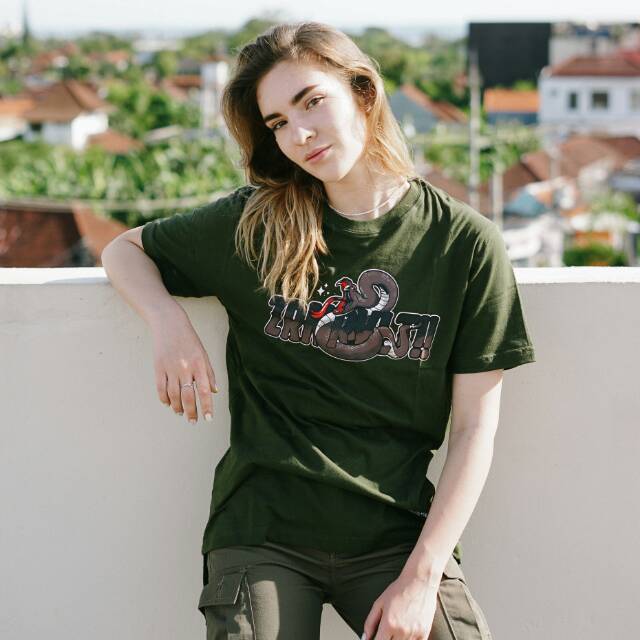 Jual Kaos Original Zeroun Revolt VENOM SNAKE (HIJAU TUA) | Shopee Indonesia