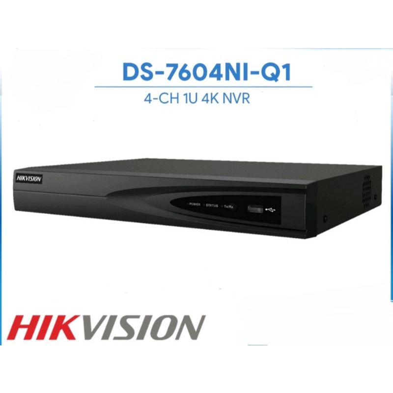 Jual NVR Kamera CCTV Hikvision DS-7604NI-Q1 DS-7600NI-Q1 SERIES NVR | Shopee Indonesia