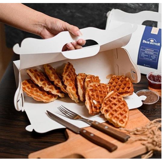 Jual READY CIKARANG 14 SEP 2024 - 9 PCS CROFFLE DEAR BUTTER ORIGINAL ...