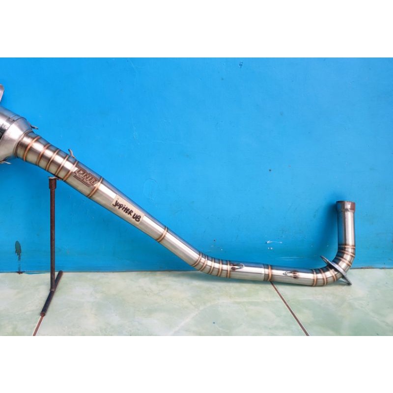 Jual Pipa / Header Road Race Jupiter Z Full Stainles Full Las Cacing ...