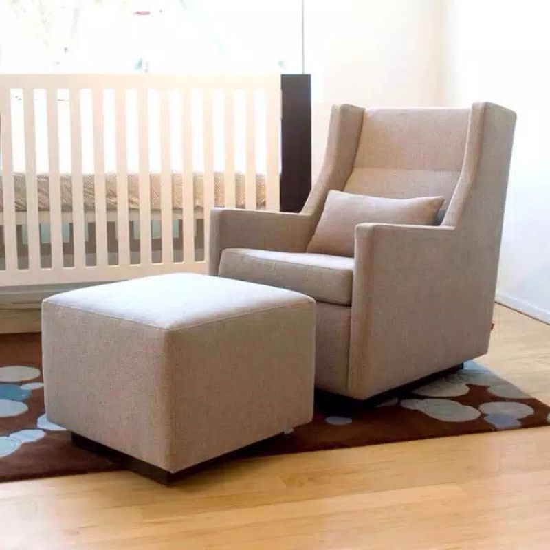 Jual kursi sofa menyusui anak nyaman sekali |pusaka jati | Shopee Indonesia