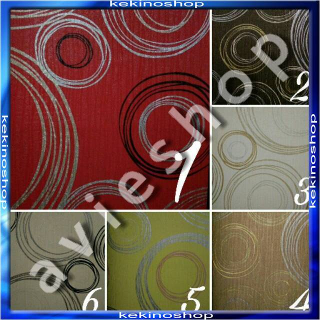 Jual WALLPAPER / WALL PAPER DINDING MOTIF BULAT A per 1 roll | Shopee ...