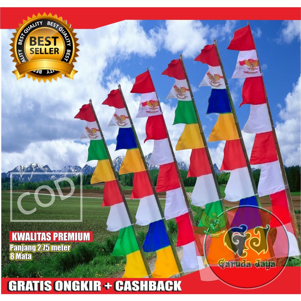 Jual bendera umbul umbul | Shopee Indonesia