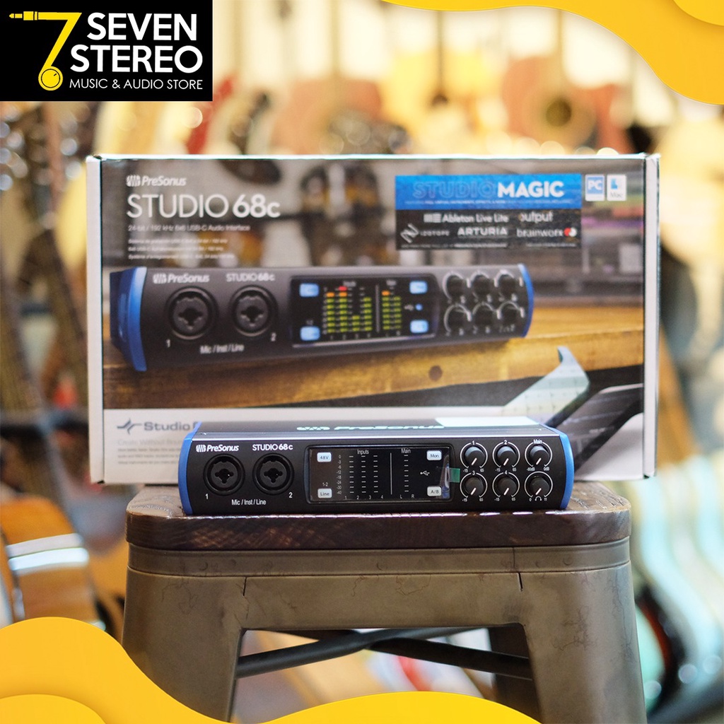 Jual PreSonus Studio 68 6x6 USB Audio Interface - Soundcard | Shopee ...