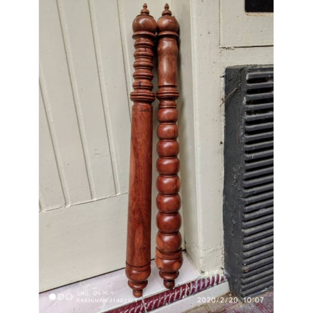 Jual Tongkat gada kayu setigi asli | Shopee Indonesia