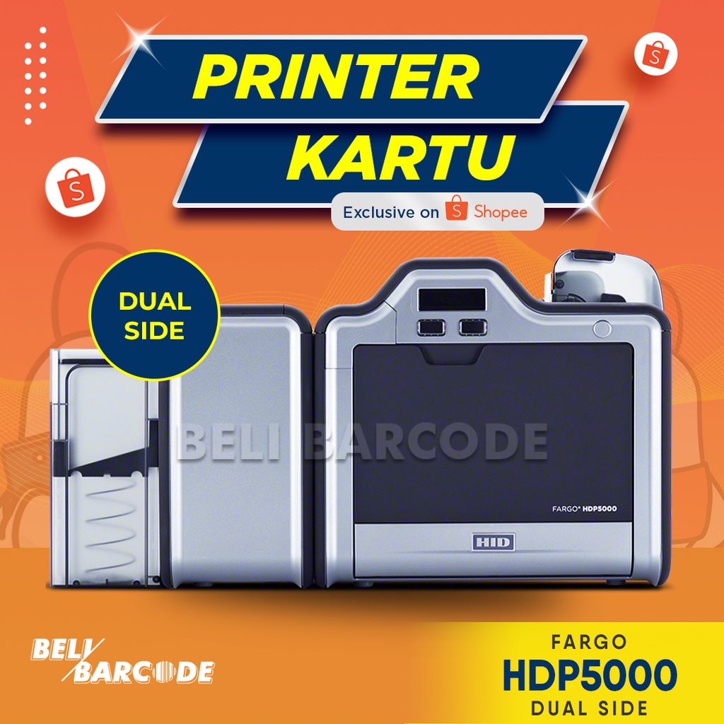 Jual Printer Kartu Fargo HDP 5000 Dual Side Cetak ID Card | Shopee ...