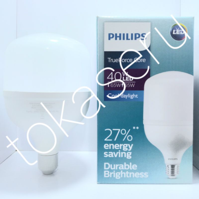Jual Philips led TrueForce Core 40 watt lampu LED Philips cool daylight 6500k putih | Shopee ...