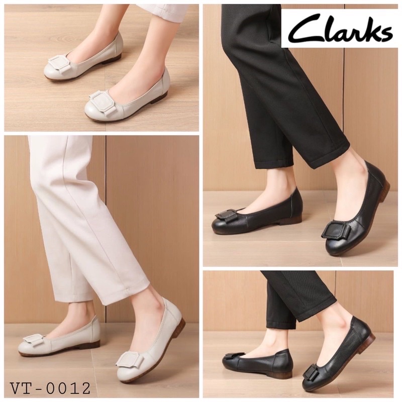 Jual Clarks Shoes model Simple Classic 100 % kulit sapi asli (VT0012 ...