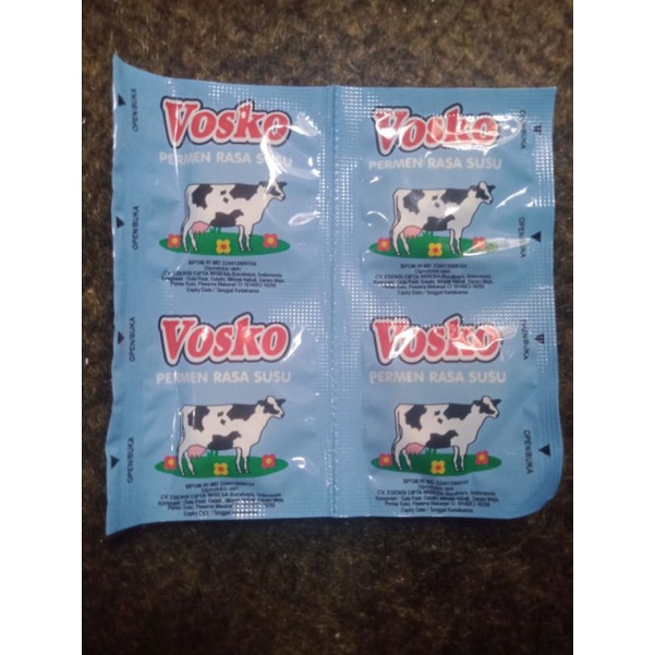 Jual Permen VOSKO rasa susu permen vosko rasa stoberi permen jadul ...