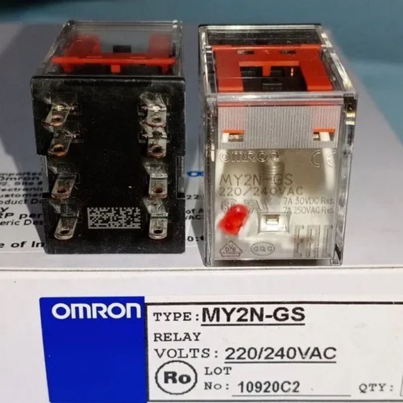 Jual Relay Omron Original MY2N-GS 220/240VAC | Shopee Indonesia